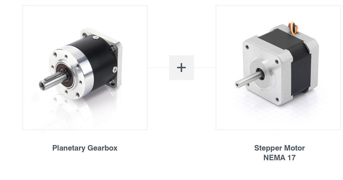 Stepper Motor with Gearbox » Many Combinations | Nanotec