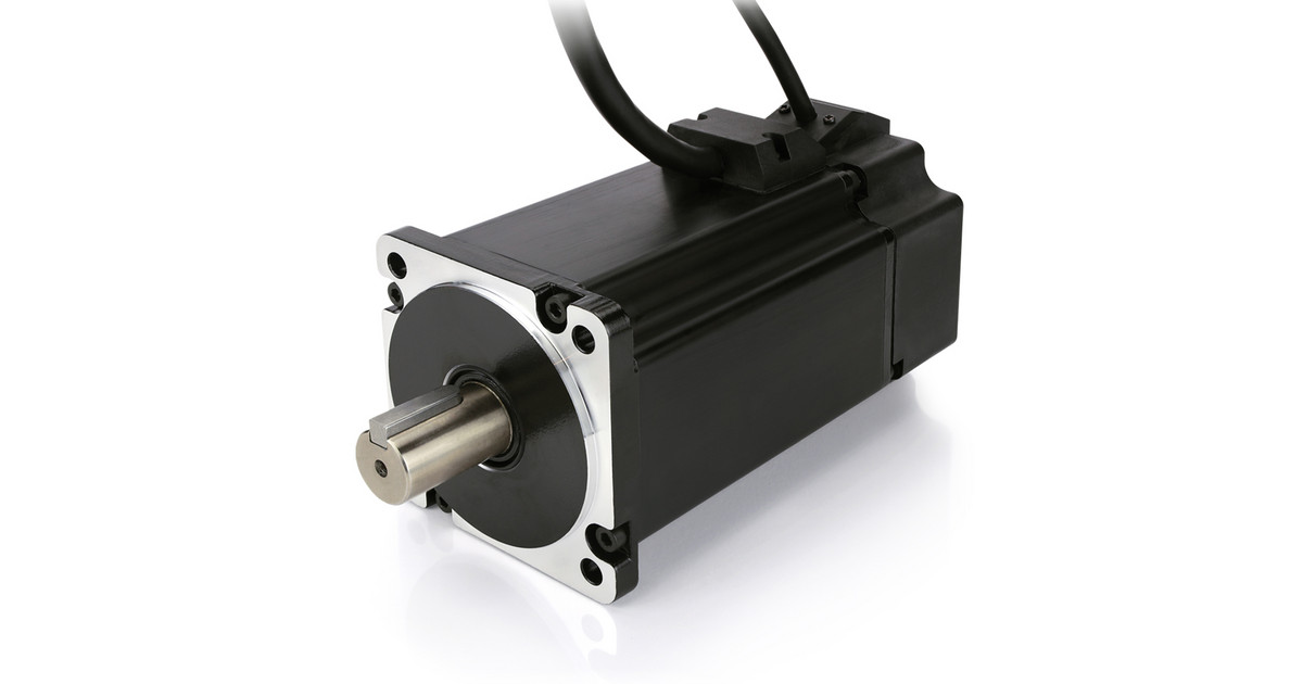 80 mm Servo with Brake, Encoder Nanotec