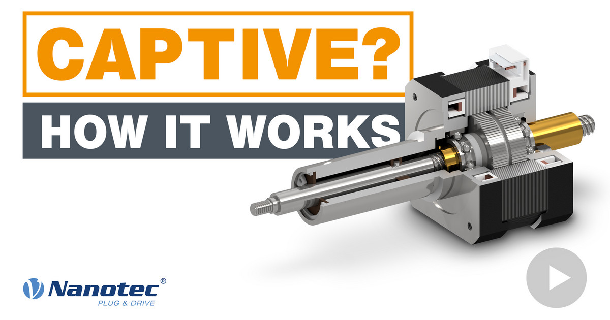 LGA – Captive linear actuators | Nanotec