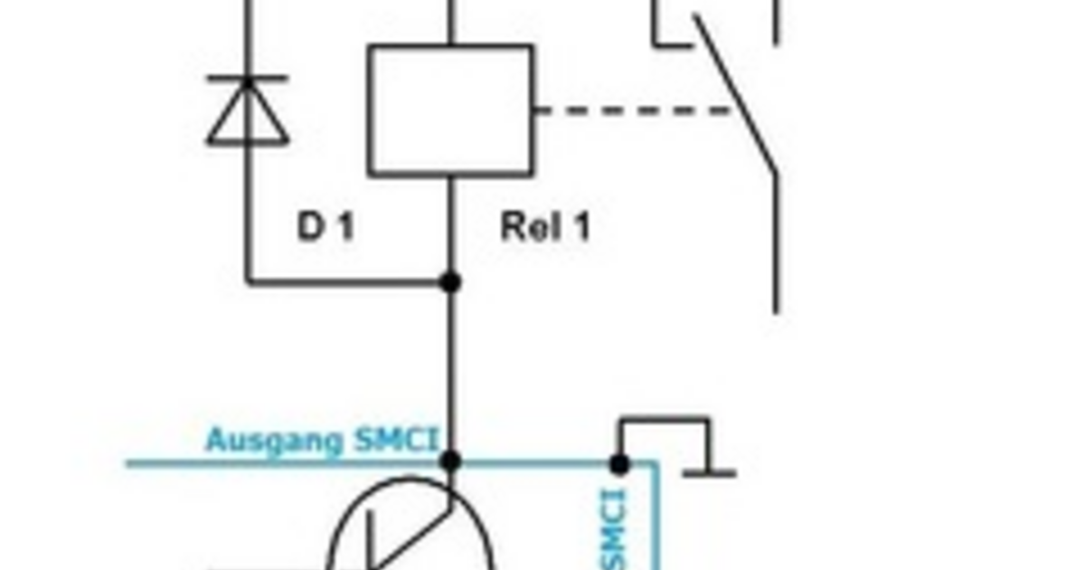 Switching of a load or PLC via the outputs of… | Nanotec