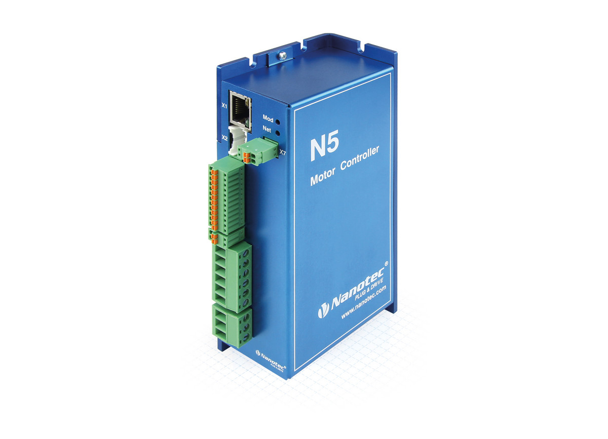 Motor controller for EtherNet/IP and Modbus TCP | Nanotec